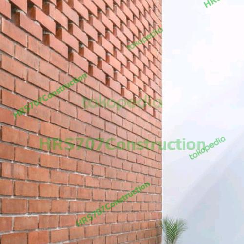 Jual Batu Bata Merah Expose Rustic Natural Minimalis Bata Travesium ...