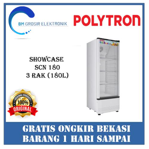 Jual POLYTRON SHOWCASE SCN 180 3 RAK 180 LITER - Kota Bekasi - BM ...