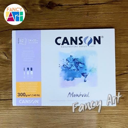 Jual Canson Montval A4 Watercolour paper - 300gsm 12 sheets - Jakarta ...