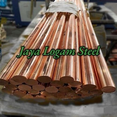 Jual grounding rod 16mm panjang 1 meter tembaga asli /tembaga 5/8 inch ...