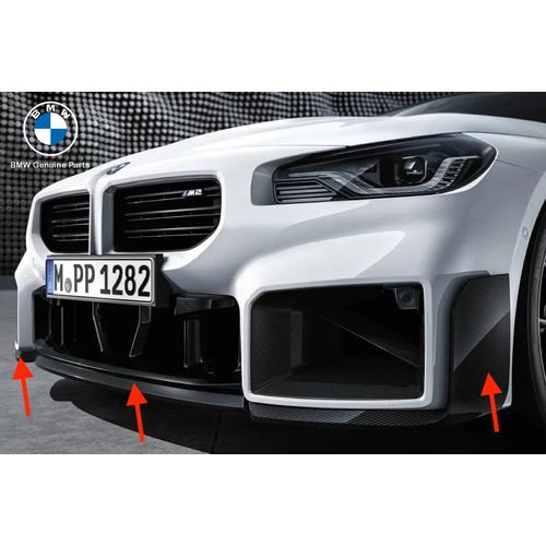 Jual Original BMW G87 M2 M Performance Front Attachment Carbon Spoiler ...