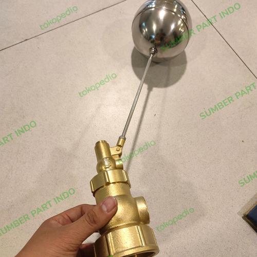 Jual floating valve tangki 1/2"inch- floating valve bola stainless ...