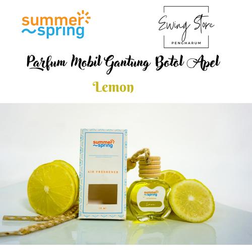 Jual Parfum Pewangi Mobil Botol Apel Segar Dan Tidak Bikin Mual - lemon ...