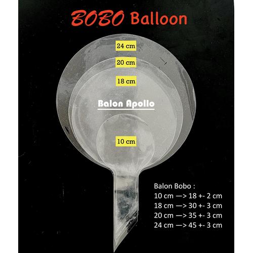 Jual BALON BOBO / BALON PVC - Bobo 10 cm - Kab. Tangerang - Balon ...