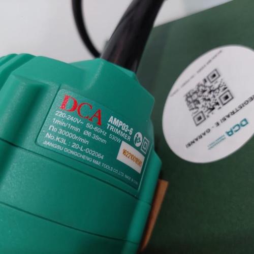 Jual Mesin profil DCA 1/4" MPA 03-6 trimmer router model Maktec ...