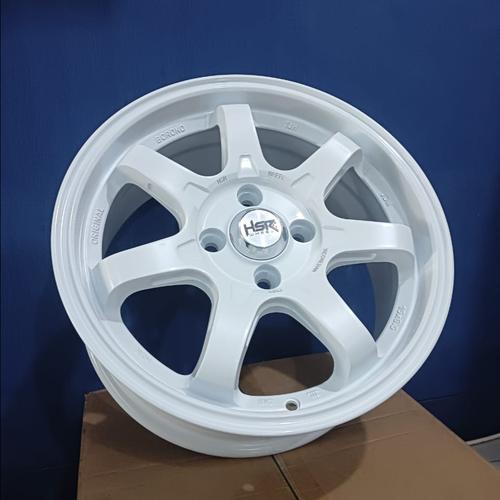 Jual Velg Racing TE37 R15 Warna Putih Pelek HSR TJH Pcd 4X100 Jazz Brio dll - Jakarta Timur ...