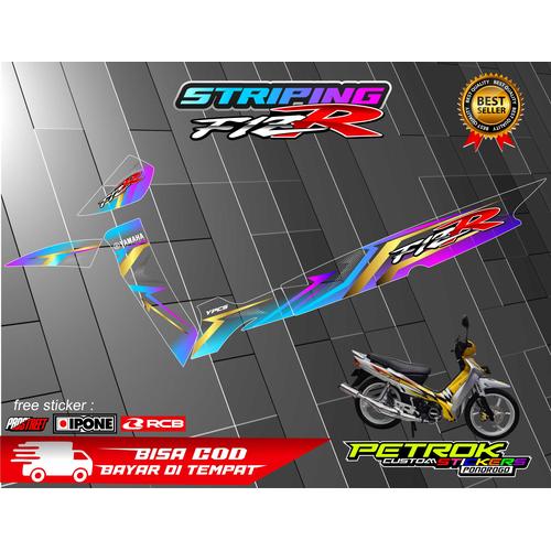 Jual STICKER LIST MOTOR YAMAHA FIZ R TEKNO STYLE / STRIPING YAMAHA FIZ ...