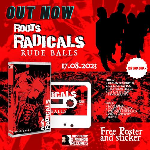 Jual Kaset Roots Radicla - Rude Balls - Jakarta Timur - Jack Music ...