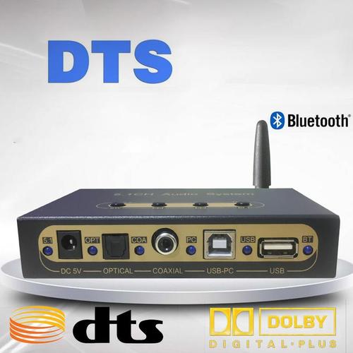 Jual FT002 DTS Dolby Surround 5. 1 CH DAC Audio Decoder Stereo U Disk Blue - Jakarta Barat - Be ...