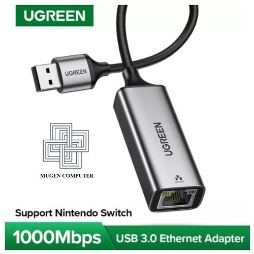Jual UGREEN 50922 Adapter Ethernet USB 3.0 to LAN RJ45 Gigabit Speed ...