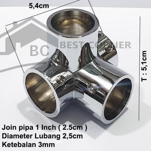 Jual Join Pipa / Sambungan Pipa 4 Cabang 1 Inch - Kota Surabaya ...