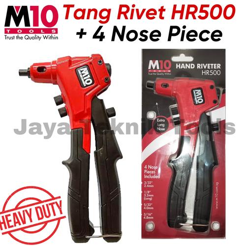 Jual Tang Rivet HR 500 M10 Heavy Duty Hand Riveter Long Nose Besi ...