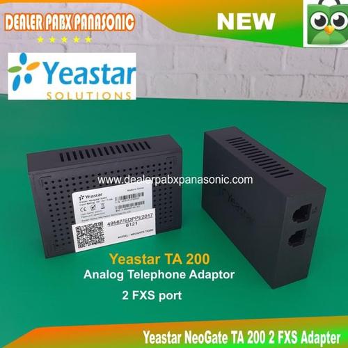 Jual Yeastar NeoGate TA 200 -2 Port FXS Analog Adapter - Jakarta Utara - CitraniMart | Tokopedia