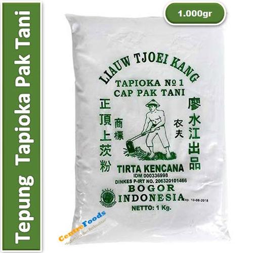 Jual Tepung Tapioka No.1 - Cap Pak Tani | 1.000gr [ Harga Per KG ...