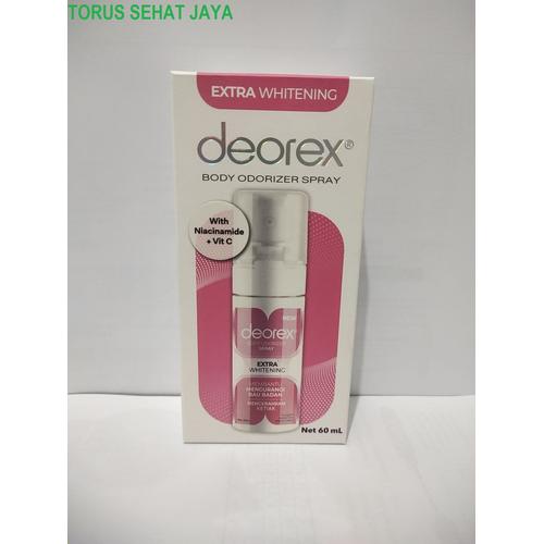 Jual Deorex Body Odorizer Spray Extra Whitening 60ml - Jakarta Pusat ...