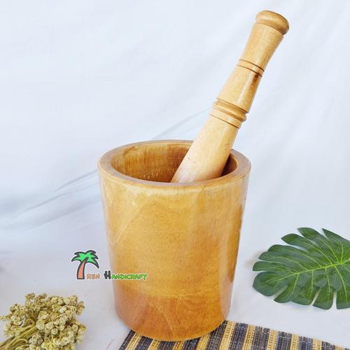 Jual ARENHANDICRAFT Lumpang Jumbo kayu mahoni - Model 1 - Kab. Jember ...