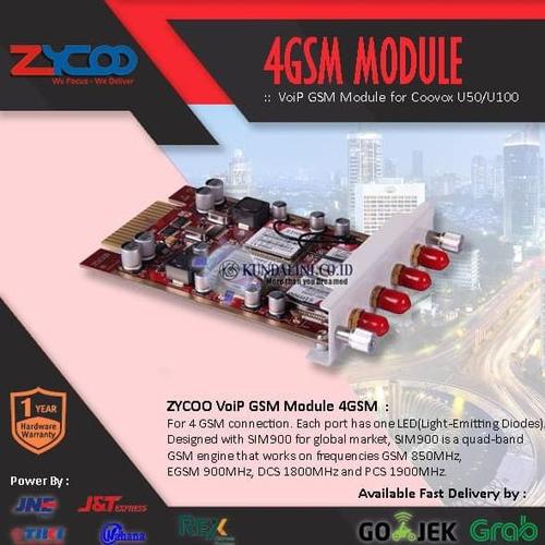 Jual Zycoo 4GSM - Trunk Module For SMS/Voice [For CooVox-U50/U100] - Jakarta Utara - CitraniMart ...
