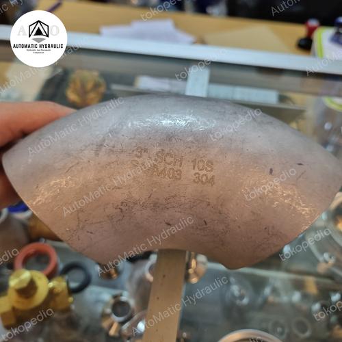 Jual ELBOW LAS SS304 2" INCH SCH 10/ ELBOW LAS STAINLESS SS304 SC 10 90 ...