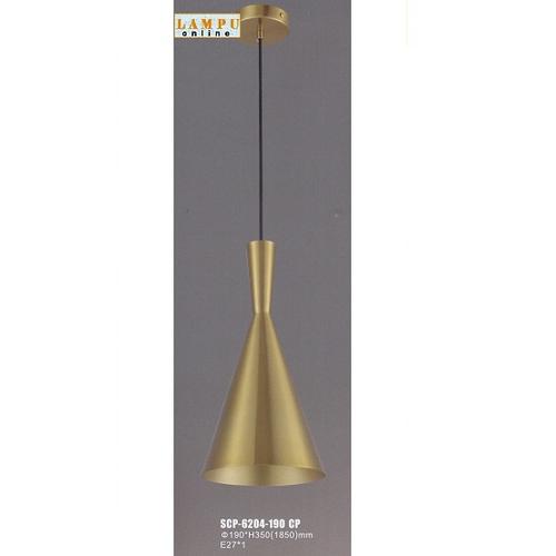Jual lampu gantung modern minimalis satuan SCP-6204-190-CP - Jakarta ...