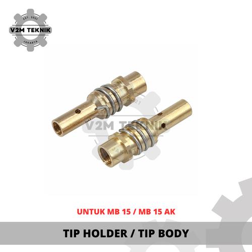 Jual Tip Holder 15AK / Tip Body MB15 Mig CO CO2 Utk Torch MB-15AK MB-15 ...