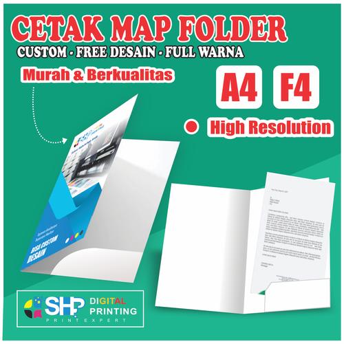 Jual Cetak Map Folder F4 A4 Dan Map Sekolah Kantor Map Custom - Kota Bekasi - SHP Sahabat ...