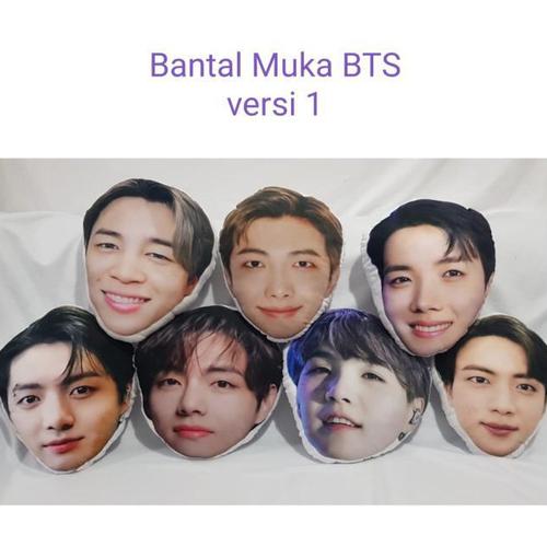Jual BANTAL MUKA CUSTOM / BANTAL NARSIS / BANTAL BTS / BLACKPINK / NCT ...