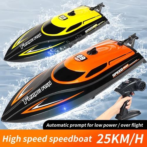 Jual RC Speed Boat Drift Flying fish 2.4ghz full propo mainan kapal ...