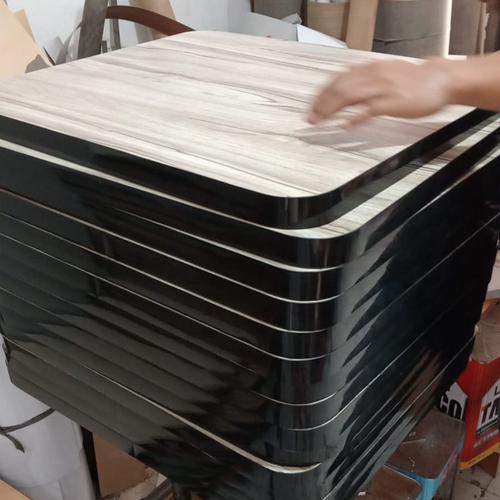 Jual Top table Papan Meja Daun Meja Tebal 3 cm - Marmer Hitam, Bulat ...