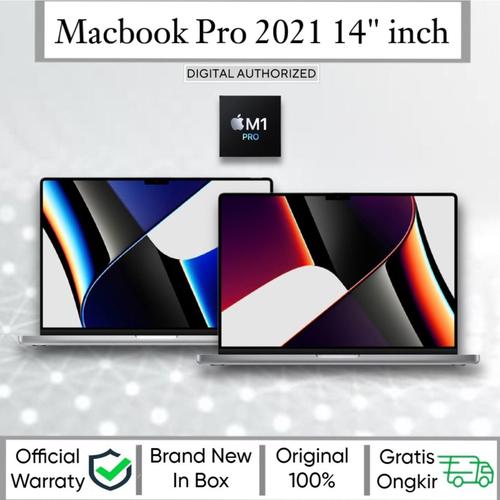 Jual Apple MacBook Pro 2021 14" Inch CUSTOM M1 Pro / Max 512GB 1TB ...