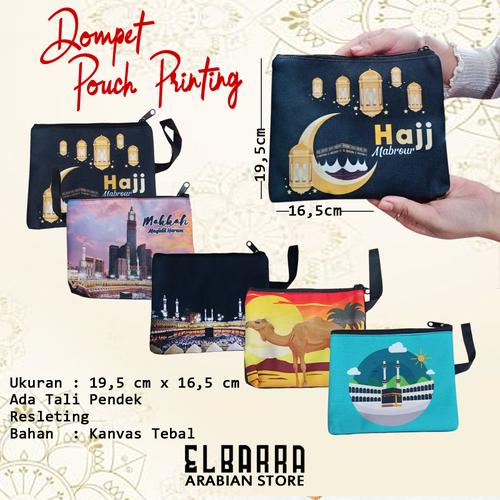 Jual Dompet Pouch Printing Kabah Oleh Oleh Haji dan Umroh - 02 - Kota ...