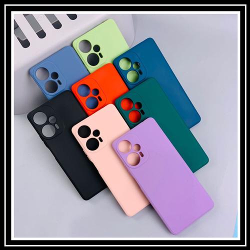 Jual Xiaomi Poco F5 5G Silicone Liquid Rubber Soft Case Cover Casing ...