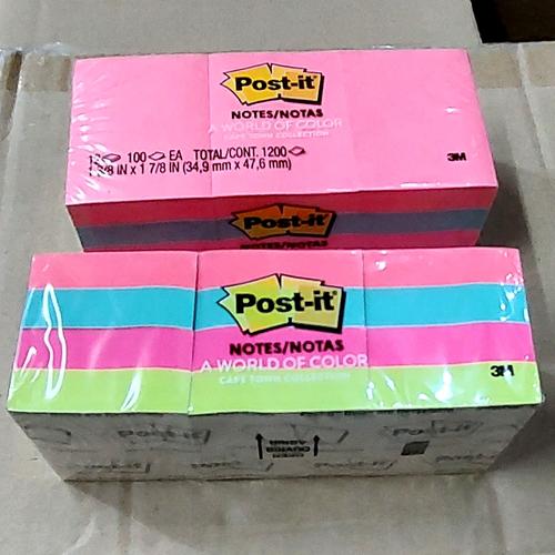 Jual Sticky Notes Post It 653 Warna (per pak) - Pak - Jakarta Utara ...