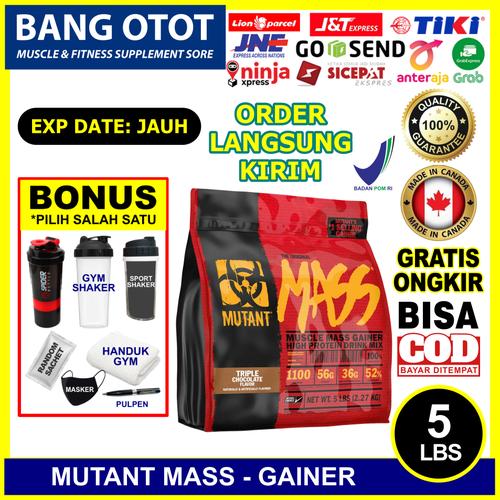 Jual Mutant Mass Gainer 5 Lbs MutantMass Gainer 5Lbs Mutan Mass 5 Lb ...