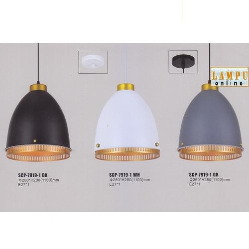 Jual lampu gantung modern minimalis satuan SCP-7919-1 - GR - Jakarta ...
