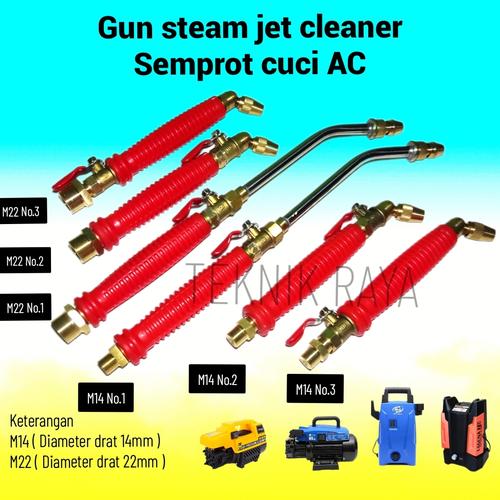 Jual Nozel cuci AC kran nozzle motor steam jet cleaner waser - M14 ( No ...