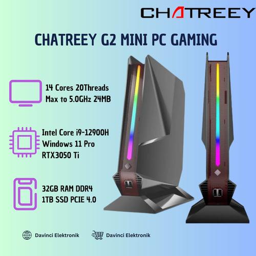 Jual CHATREEY G2 MINI PC GAMING i9-12900H 32GB RAM 1TB SSD RTX 3050 Ti ...
