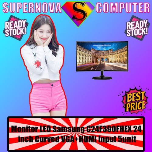 Jual Monitor LED Samsung C24F390FHEX 24 inch Curved VGA+HDMI SEKEN garansi - Jakarta Pusat ...