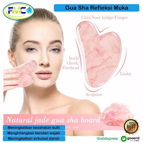 Jual Alat Pijat Wajah Gua Sha Terapi Kulit Wajah Badan Tubuh Facial Massage Kab Tangerang
