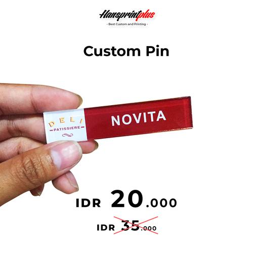 Jual Custom cetak Pin Akrilik - Jakarta Timur - Hansprintplus | Tokopedia