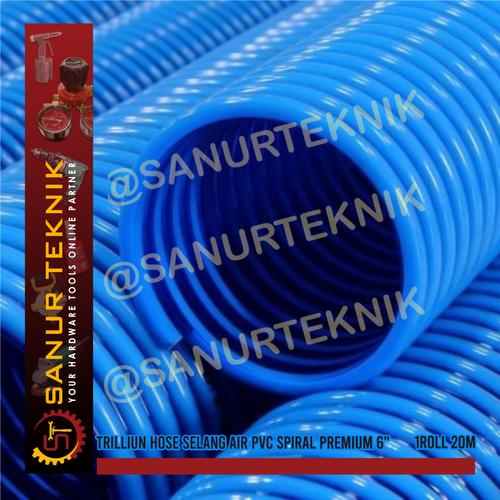 Jual TRILLIUN HOSE Selang Air PVC SPIRAL PREMIUM 6" 6 in 6 inch 1roll ...