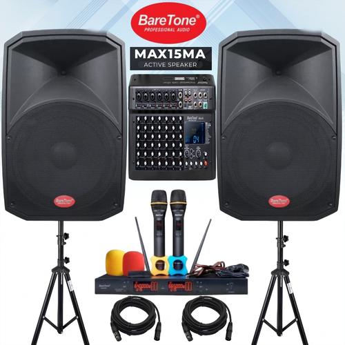Jual Paket sound system audio indoor dan outdoor 15" baretone max 15ma ...