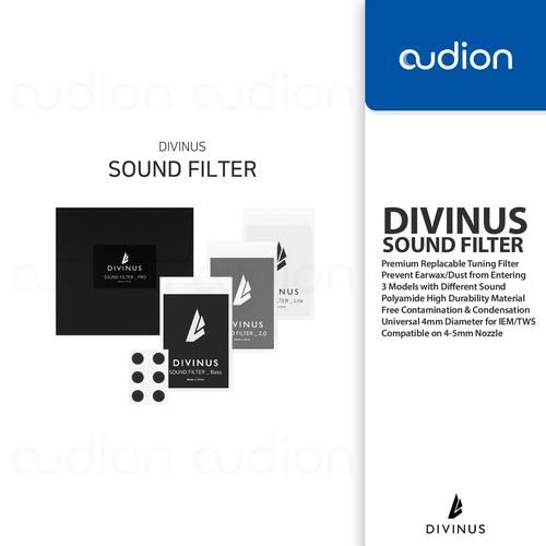 Jual DIVINUS SOUND FILTER PRO/BASS/2.0 Replaceable Universal Tuning ...