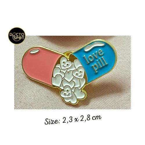 Jual Pin obat / pil / drug ( Untuk Farmasi Dokter Mahasiswa Kedokteran ...