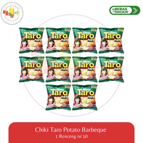 Jual Chiki Taro Potato Barbeque 1 Renceng isi 10 - Gratis Ongkir ...