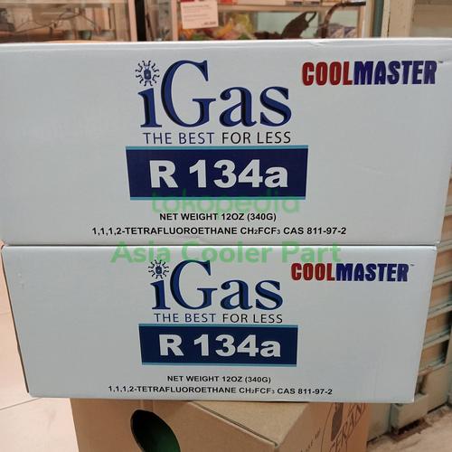 Jual Freon r134a i gas dus (12 klg) - Jakarta Barat - Asia Cooler Part ...