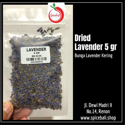 Jual 5 gr Premium Dried Lavender / Loose Tea / Teh Bunga Lavender Grade ...