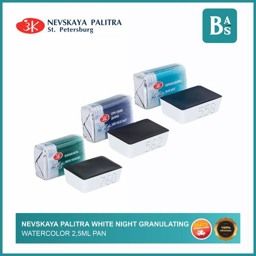 Jual Nevskaya Palitra White Night Watercolor Plastic Pan 2,5ml ...