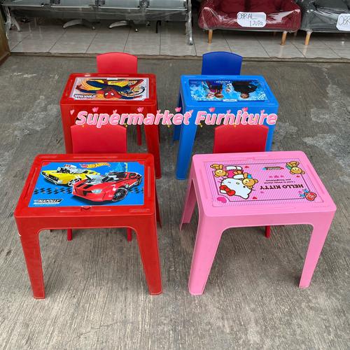 Jual MEJA BELAJAR ANAK NAPOLY SET MEJA DAN KURSI - SET FROZEN - Kota ...