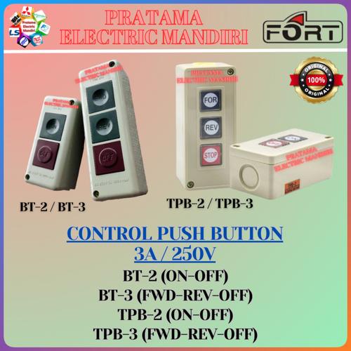 Jual FORT CONTROL PUSH BUTTON ON-OFF TPB-2 TPB2 FWD-REV-OFF TPB-3 TPB3 ...