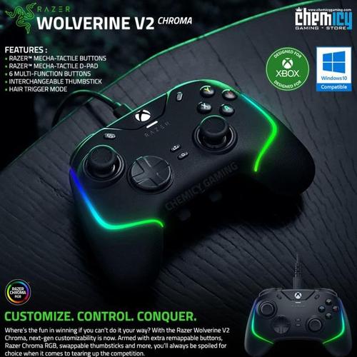 Jual New versi Razer Wolverine V2 Chroma Gaming Gamepad / Joystick ...